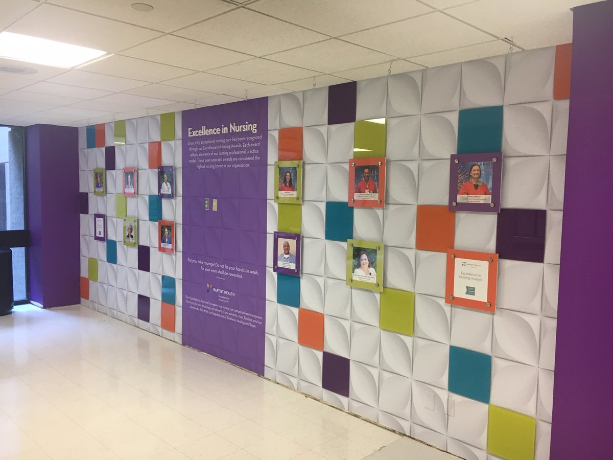 Recognition Wall Drives Engagement at Baptist Health